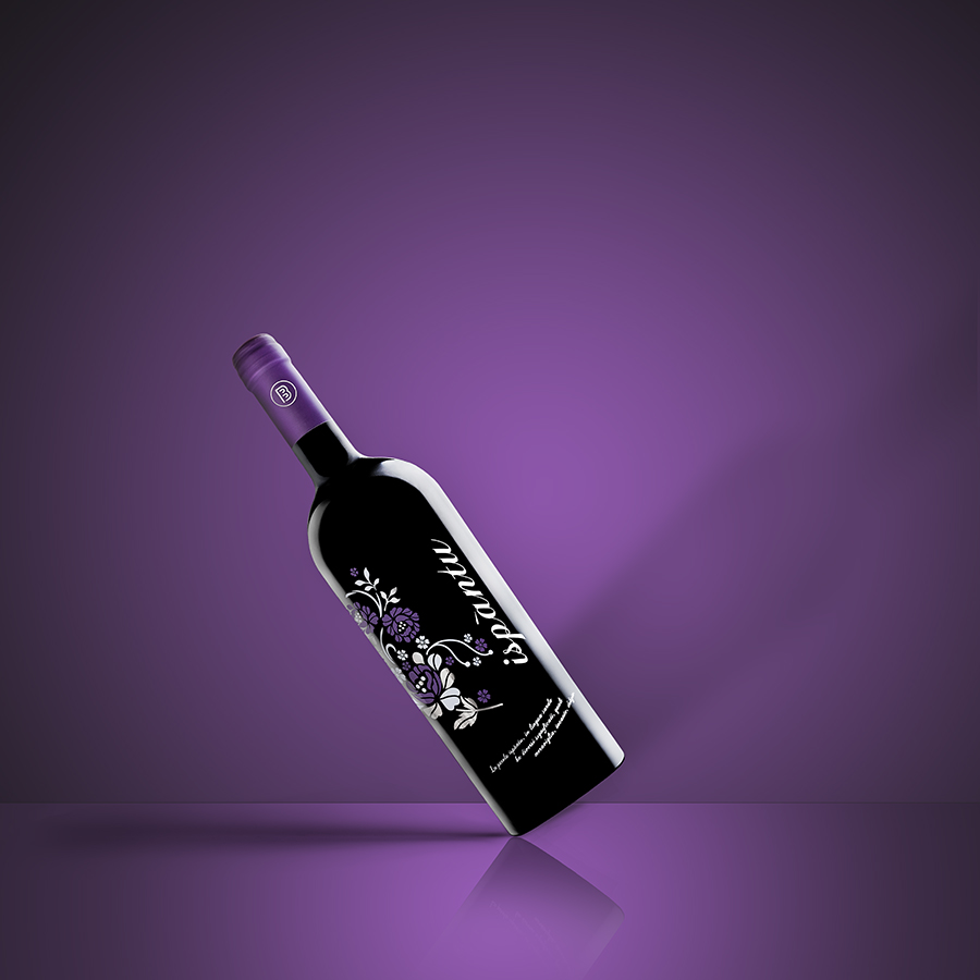 Elegant Paperless Wine Graphic Design - World Brand Design Society