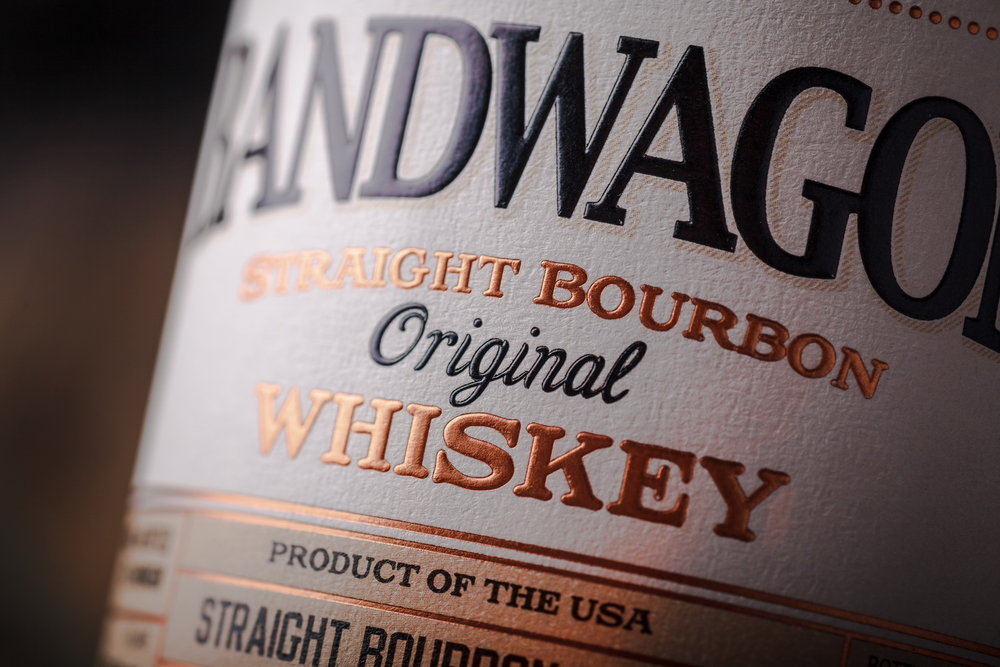 Bourbon Whiskey Label Design for 'Bandwagon' - World Brand Design Society