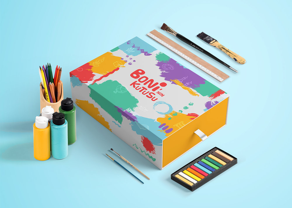 Brand Identity for Boni'nin Kutusu Activity Box - World Brand Design ...