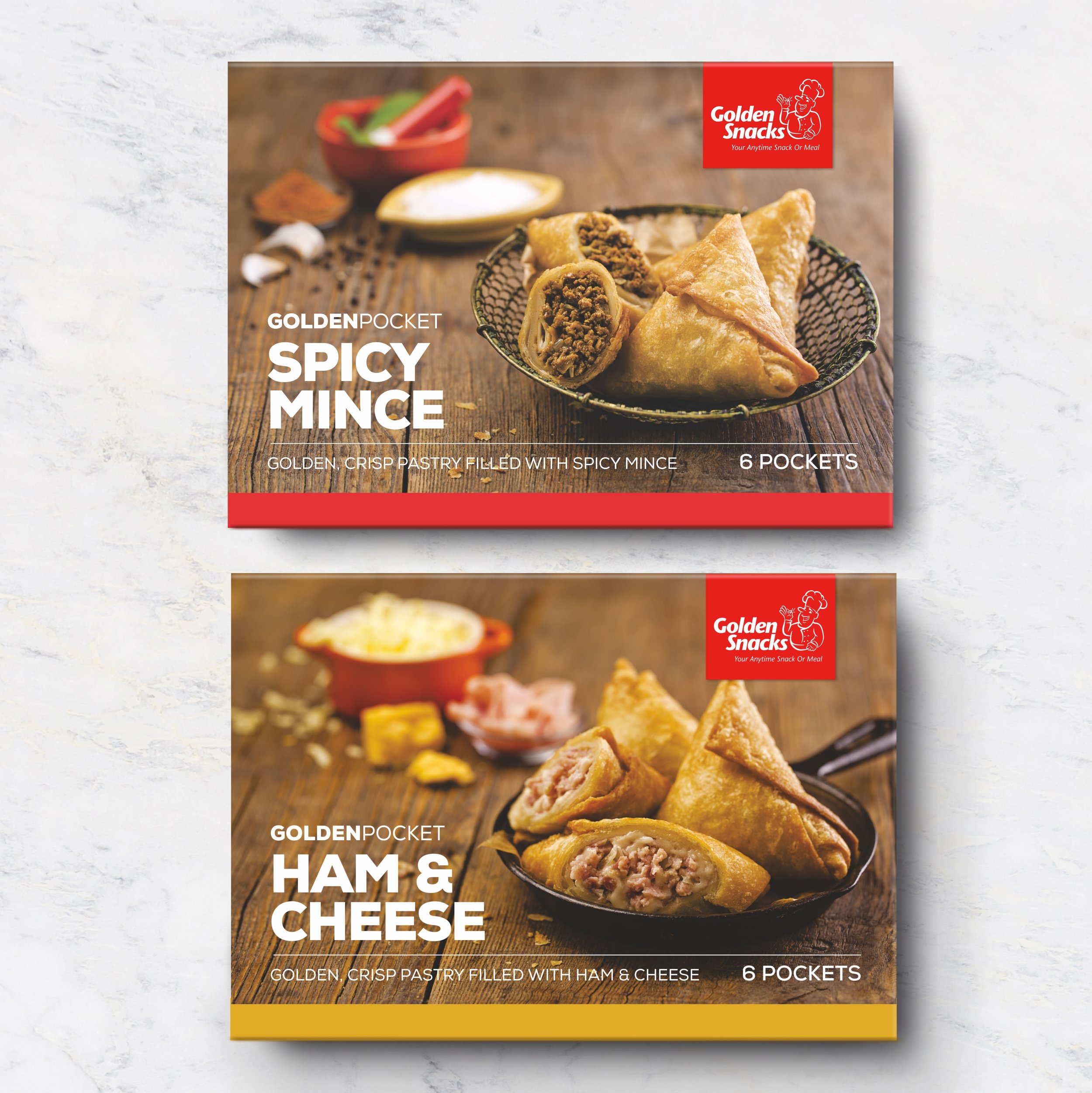 Burg Design - Golden Snacks Samosas - World Brand Design Society