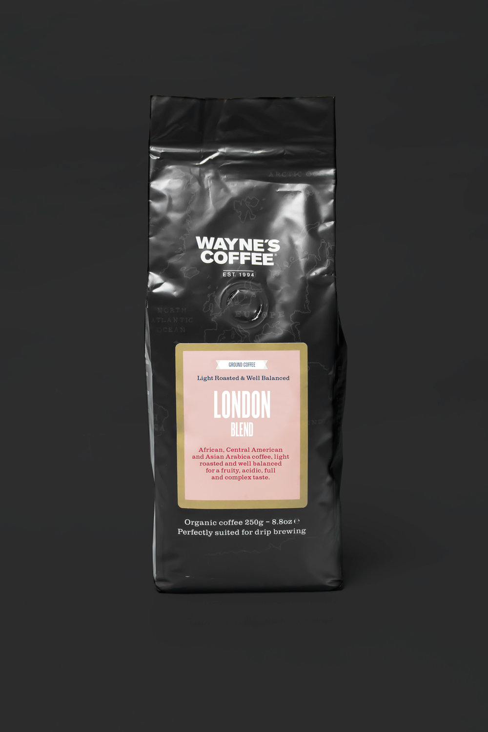 Coffee Packaging for Wayne's Coffee - World Brand Design Society