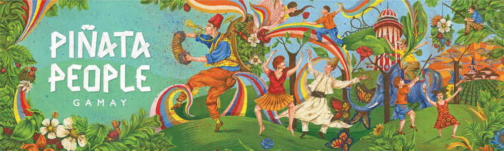 Piñata People, French Grape Variety, Italian Illustrator/Artist and ...