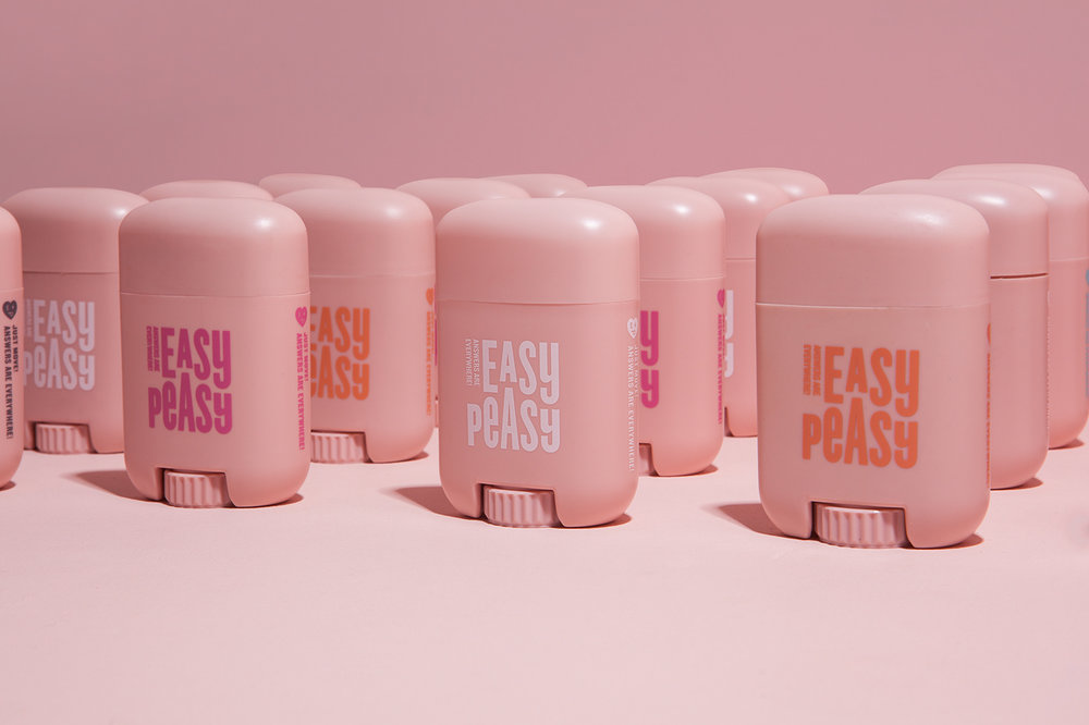 Easy Peasy Indie Cosmetic Brand and Packaging Designed by CFC - World ...