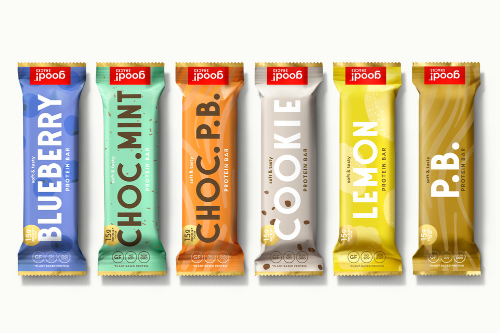 Good! Snacks Protein Bars Brand Design - World Brand Design Society