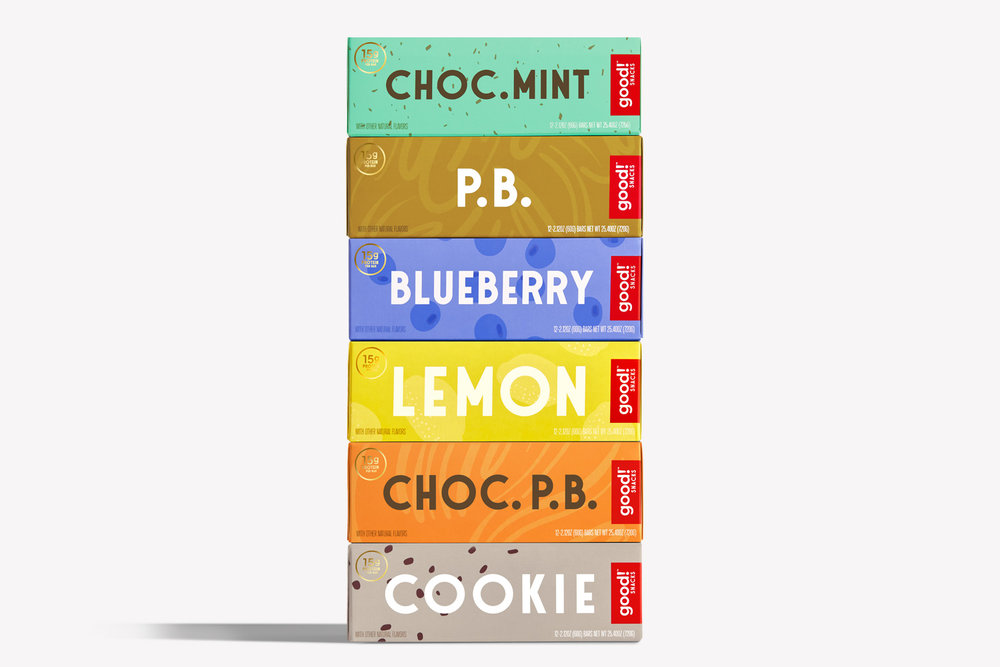 Good! Snacks Protein Bars Brand Design - World Brand Design Society