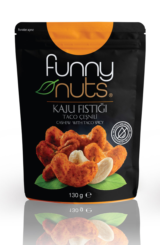 Healthy Snacks 'Funny Nuts' Packaging Design - World Brand Design Society