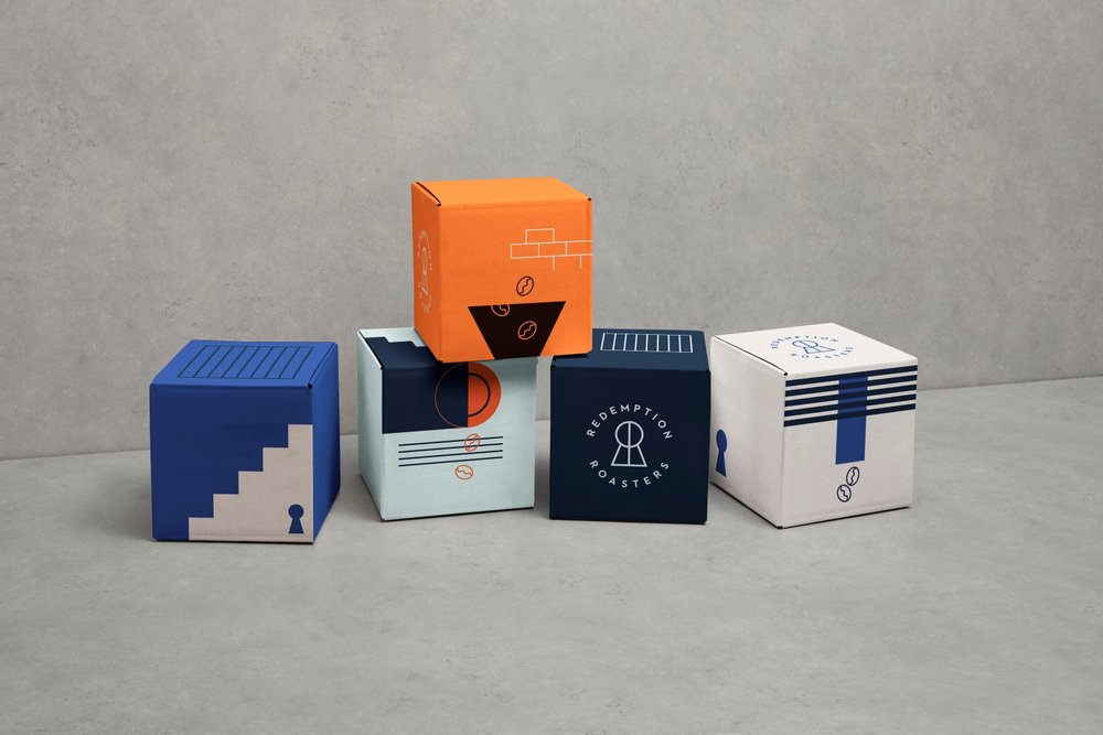 Here Design - Redemption Roasters - World Brand Design Society