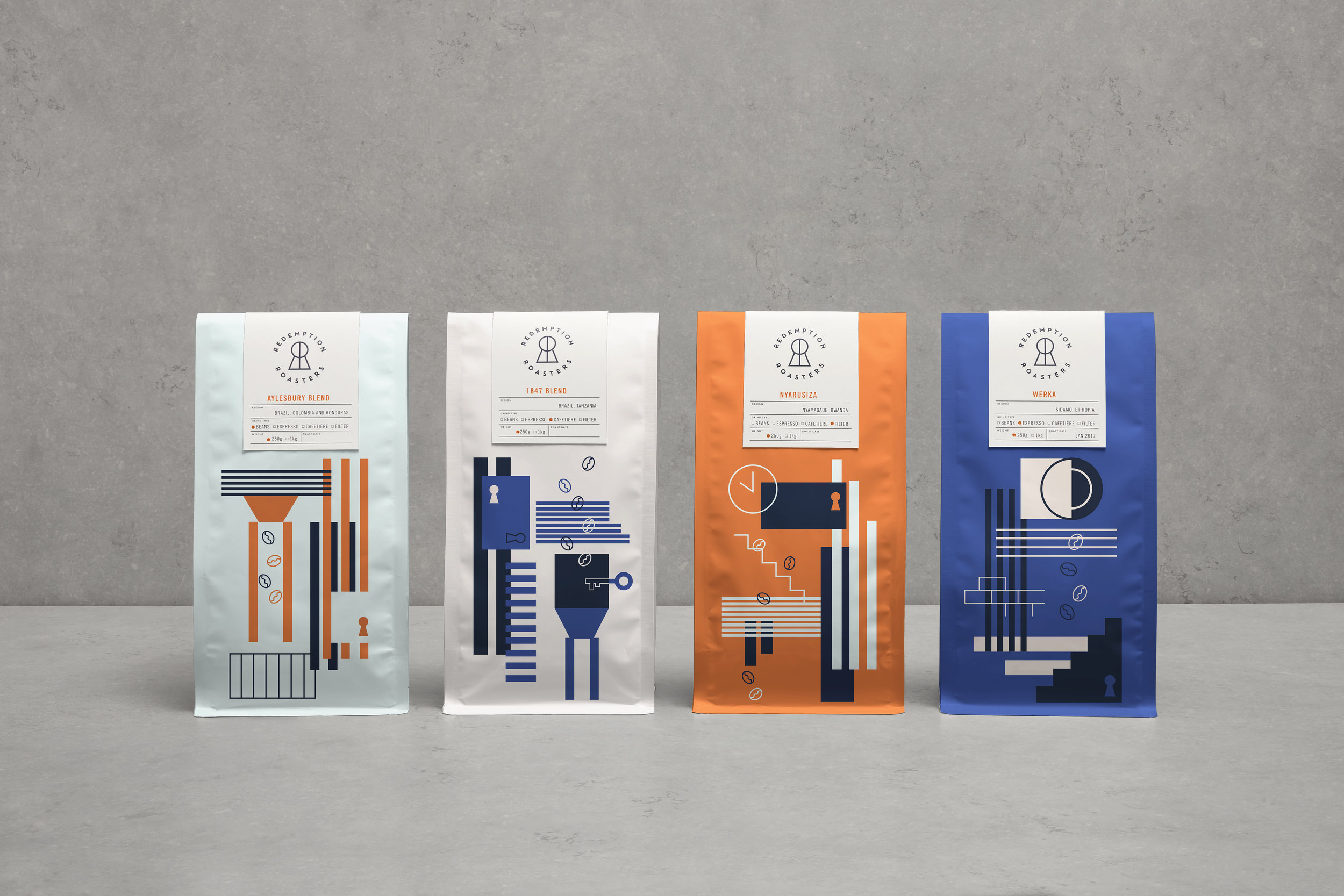 Here Design - Redemption Roasters - World Brand Design Society