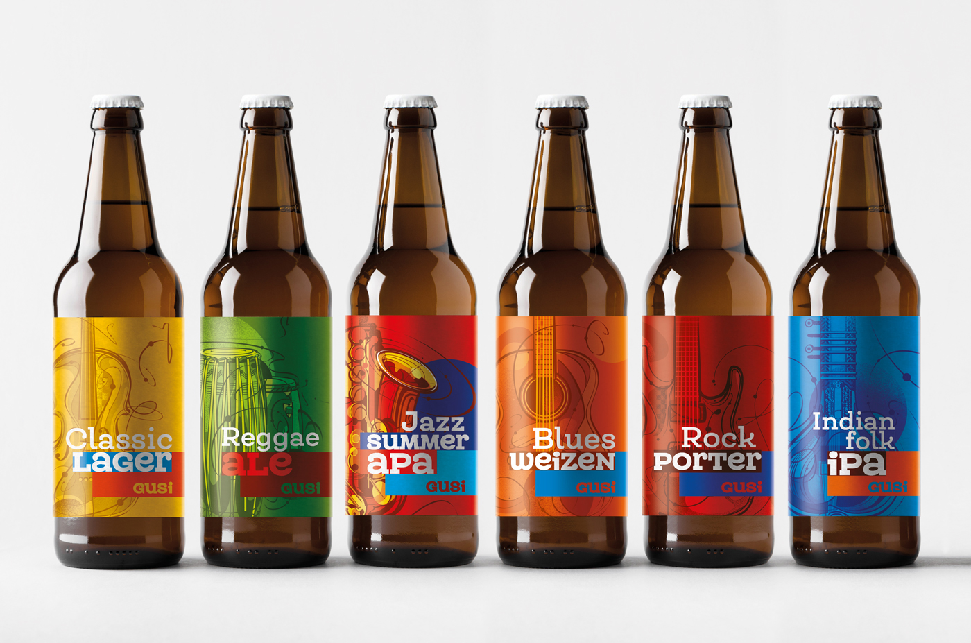 MOROZDESIGN - GUSI Craft Beer (Concept) - World Brand Design Society