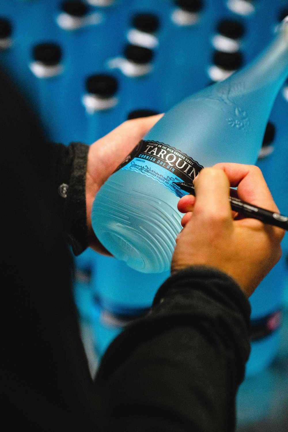 New 'Sea-Glass' Bottle Design for Tarquin's Cornish Gin by Buddy ...