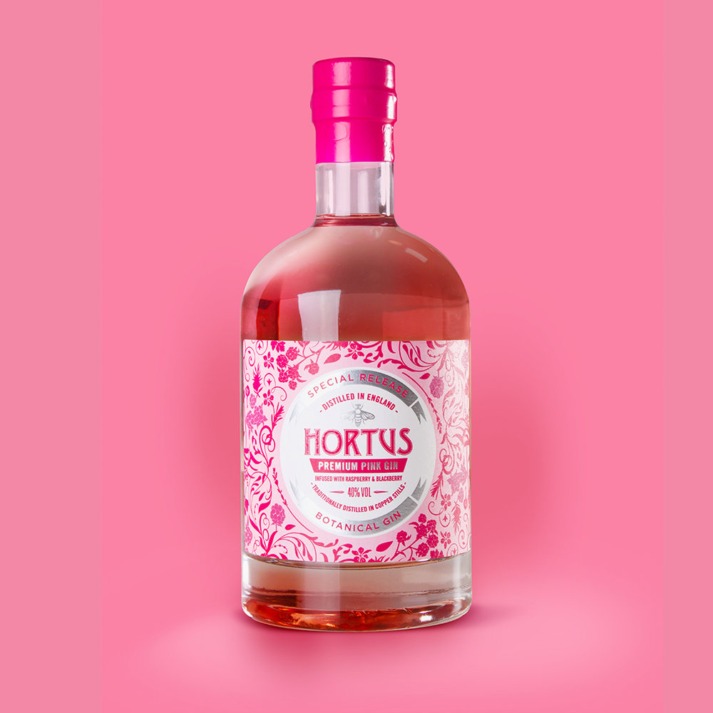 Pretty in Pink: Hortus Premium Pink Gin Packaging Design - World Brand ...