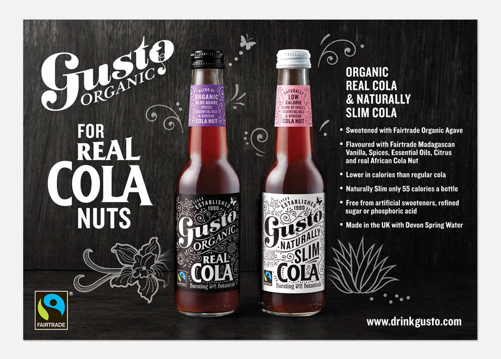 Q&A Studio - Gusto Organic colas - World Brand Design Society