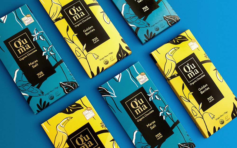Q'uma Chocolate New Packaging, Inspired by Peruvian Jungle - World ...