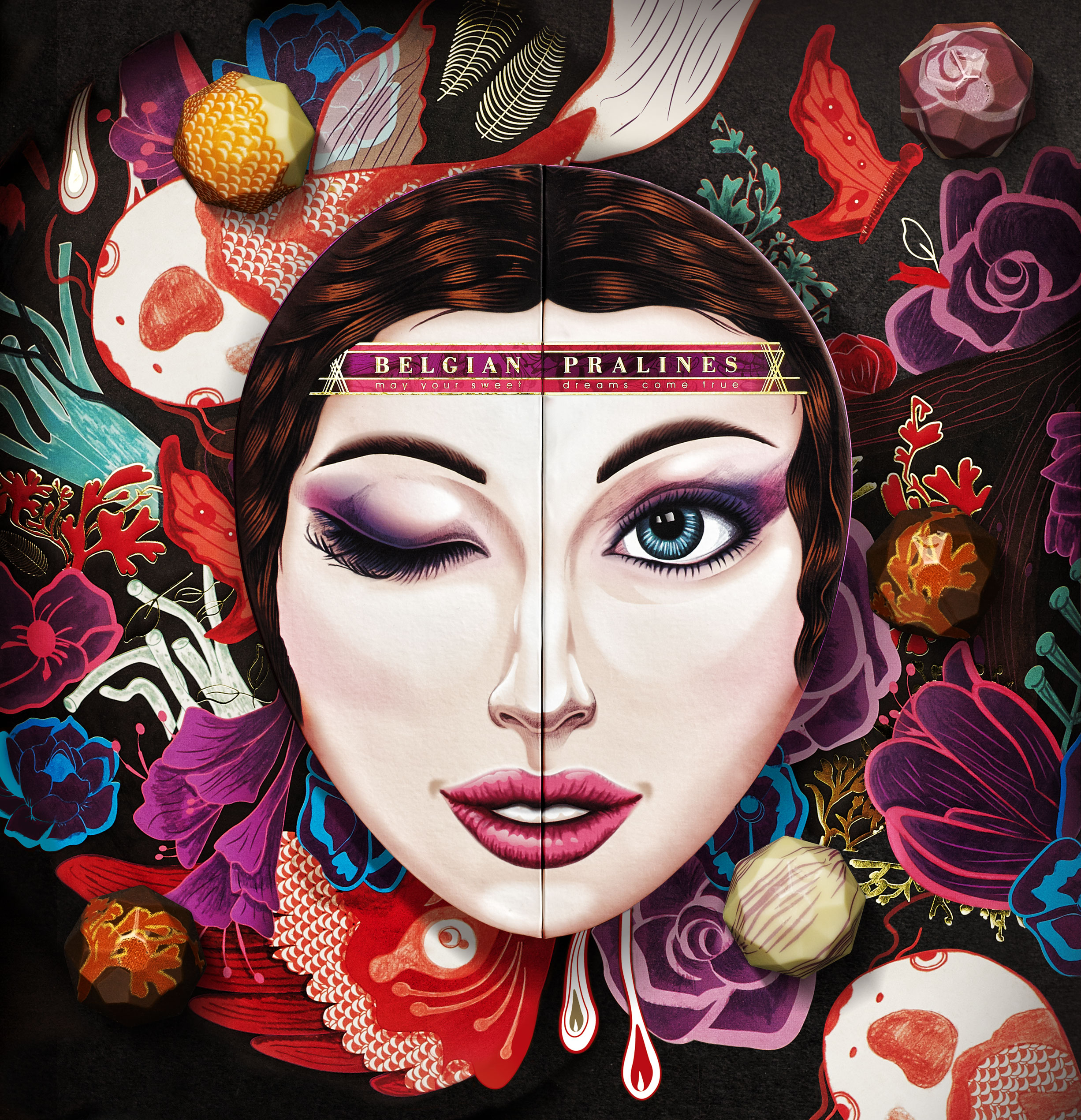 A Chocolate Fantasy, "Dream" Belgian Chocolate Packaging Design - World ...