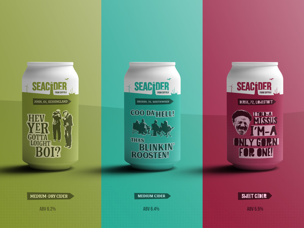 Range of Craft Ciders Celebrating the English County of Suffolk's ...