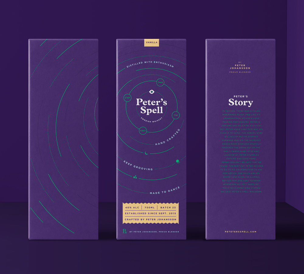 Peter Spell's Wiskey Packaging - World Brand Design Society