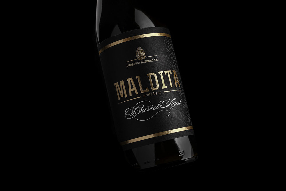 Premium and Special Edition Oak Barrel Aged Beer Packaging Label ...