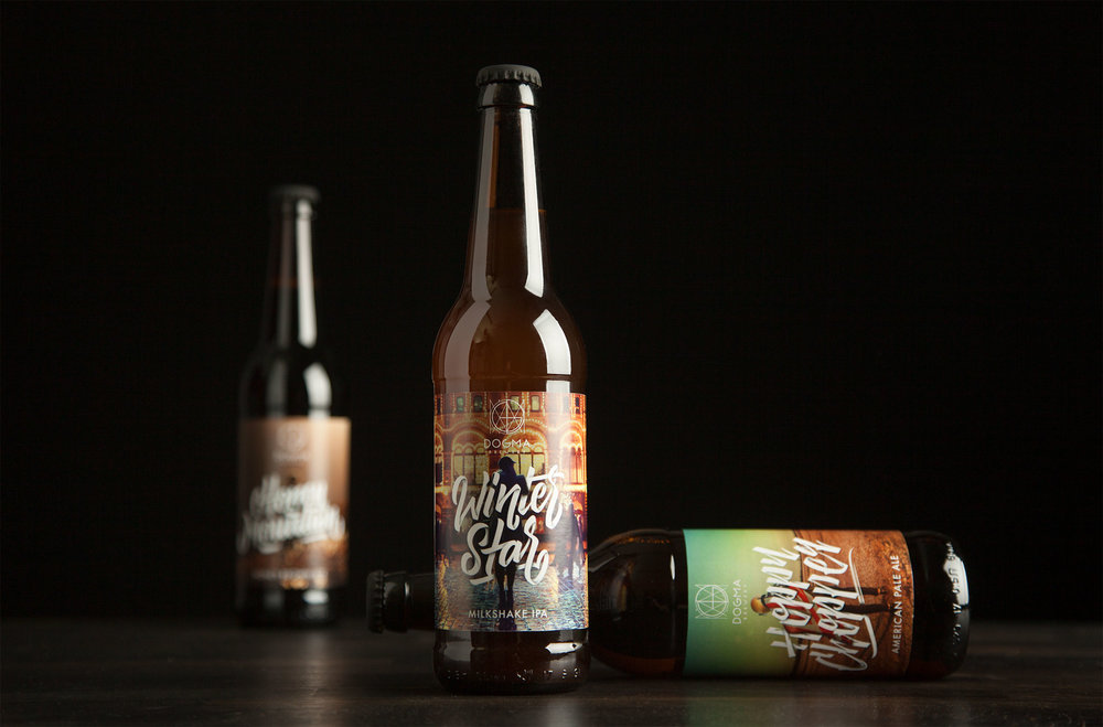 Branding and Beer Label Packaging Design for Russian Brewery - World ...