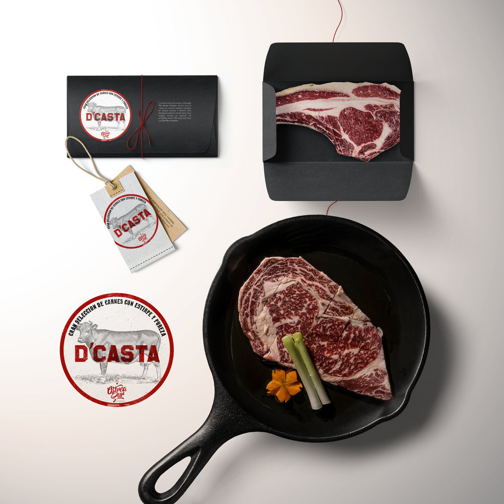 Branding for Southern Spanish Meat Products, Representing Purity and ...