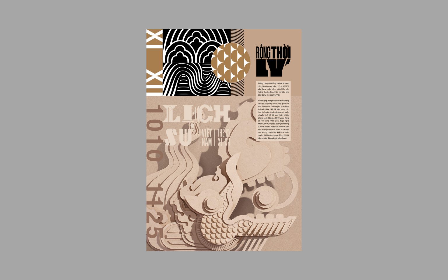 Freelance Graphic design creates new keyvisual combined with paper-cut ...