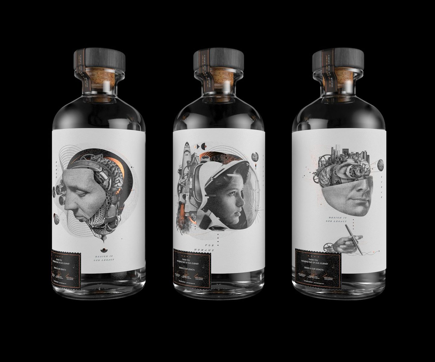 HUMAN - Legacy Bottles - World Brand Design Society