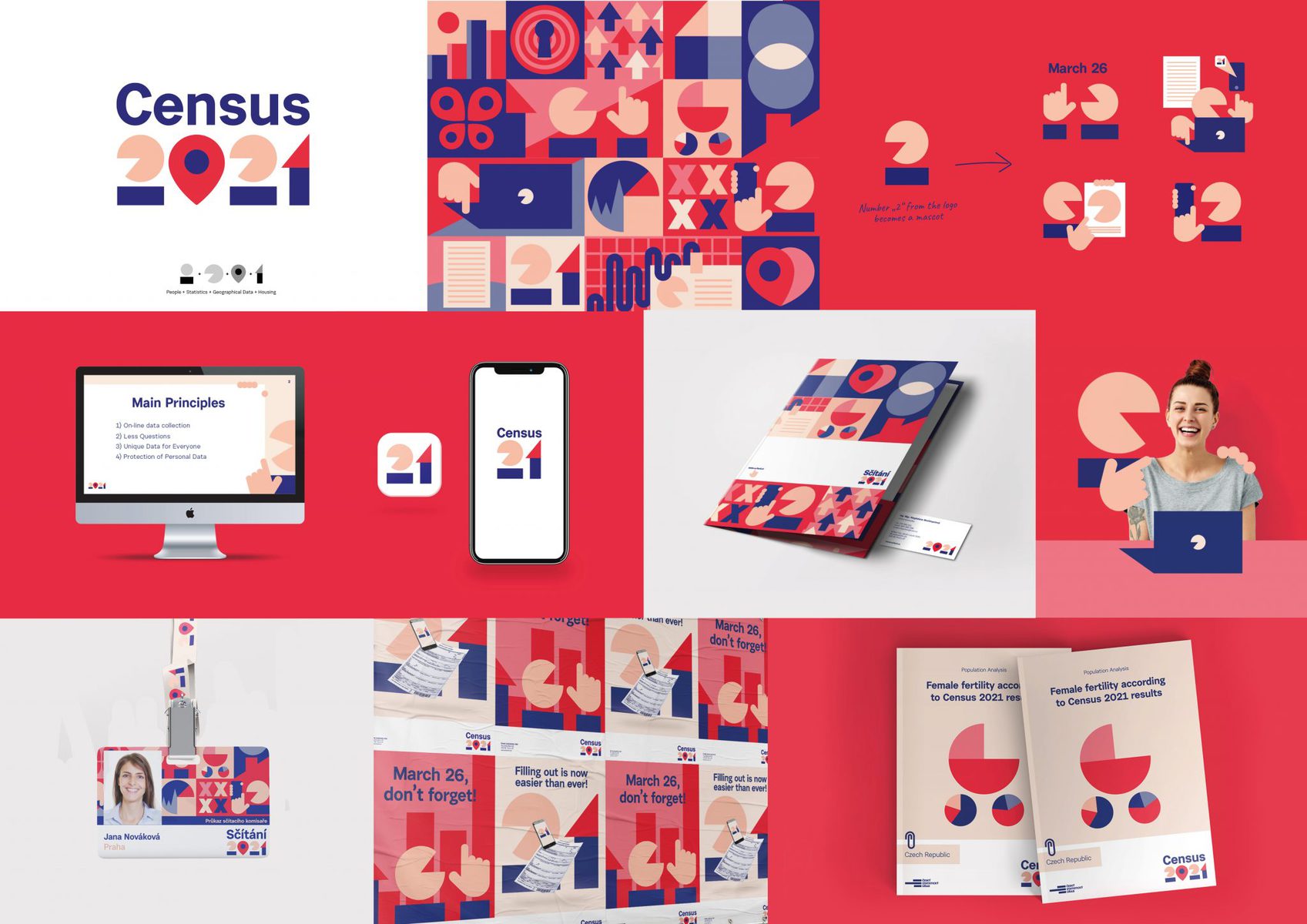 Census 2021 by moucha.works - Honza Moucha - World Brand Design Society