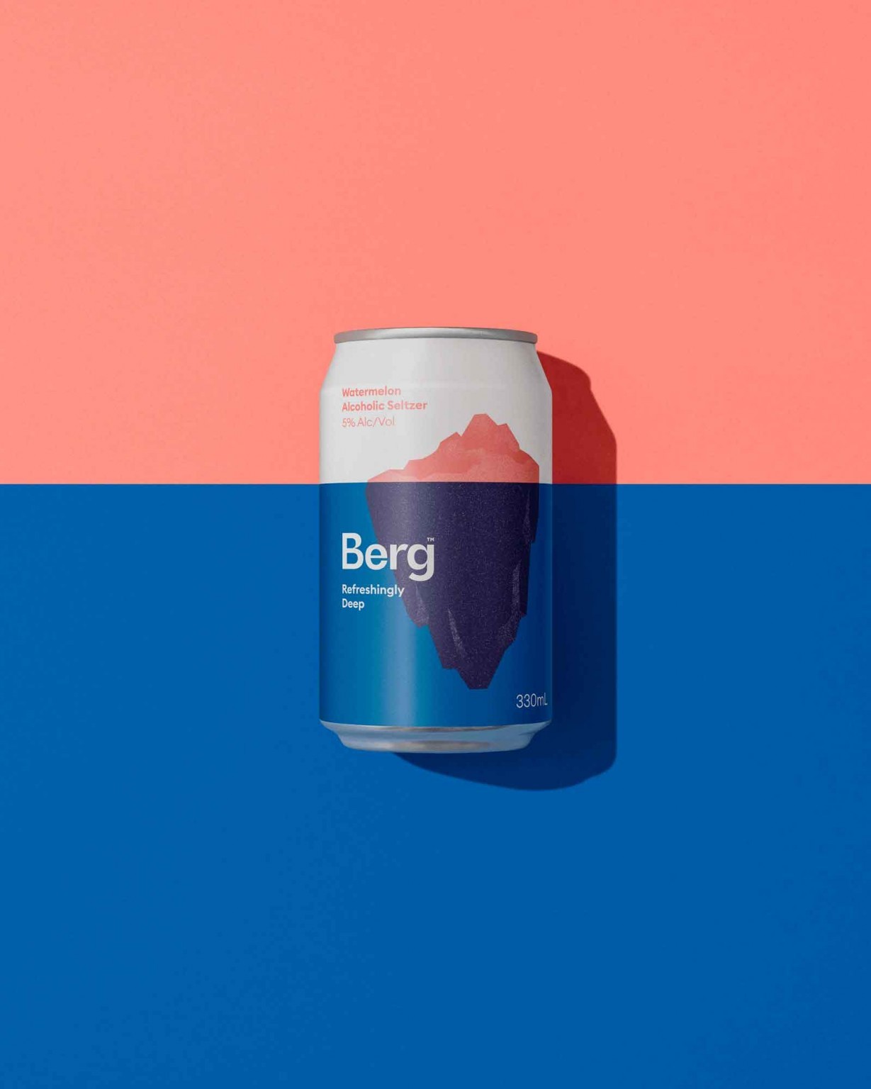 Refreshingly Deep Brand and Packaging Design for Berg Alcoholic Seltzer ...