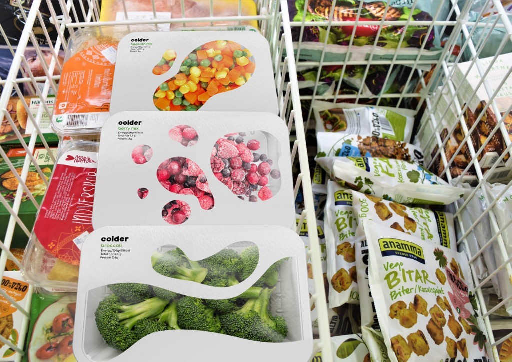 Colder - Frozen Food Packaging Design Concept by Maria Kazanova - World ...