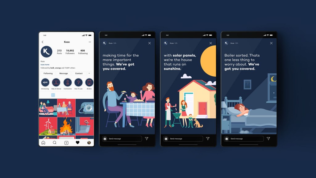 Koze Hassle Free Boilers Brand Redesign by Creo Interactive - World ...