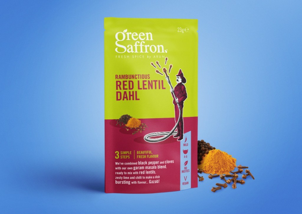 Green Saffron Packaging Redesign by Simon Pendry Creative - World Brand Design Society