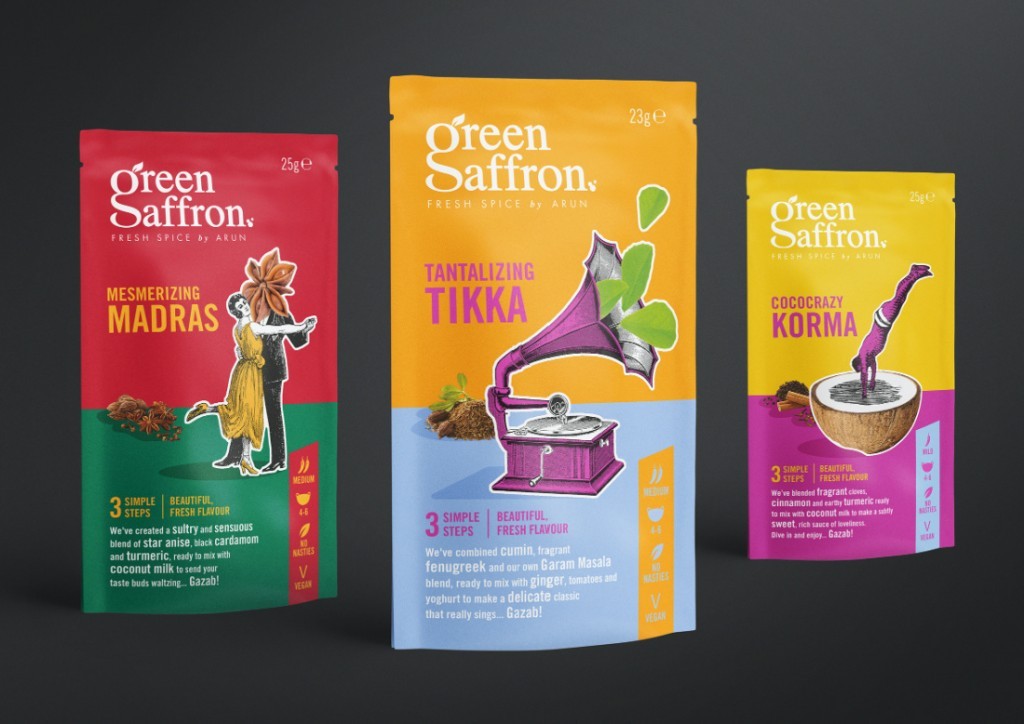 Green Saffron Packaging Redesign by Simon Pendry Creative - World Brand ...
