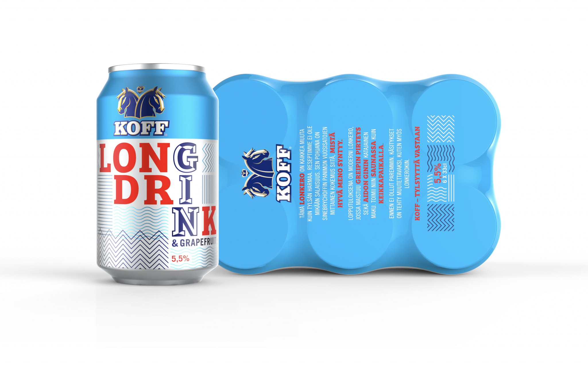 KOFF Long Drink Brand Identity and Packaging Design by Bluemarlin ...
