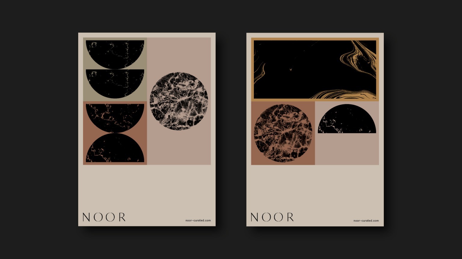 Identity Creation for New Interior Art Brand - Noor - World Brand ...