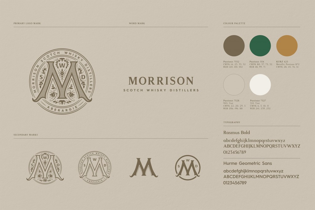 Brand Design for Morrison Scotch Whisky Distillers by Thirst Craft ...