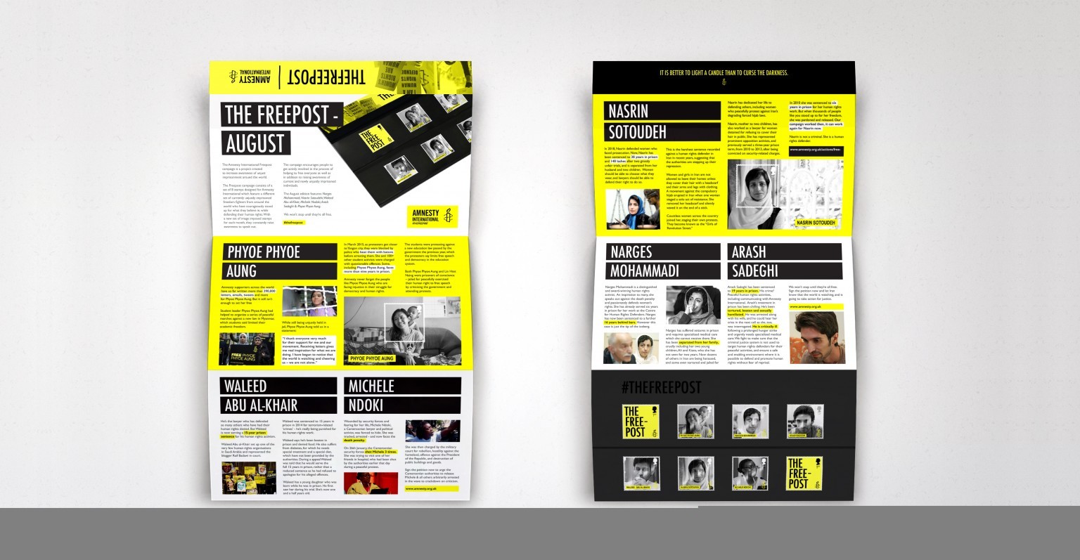 The Freepost Campaign Concept by Thomas Hardwick - World Brand Design ...