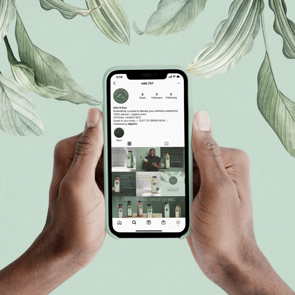 Wild & Raw Branding Designed by Digiwits - World Brand Design Society