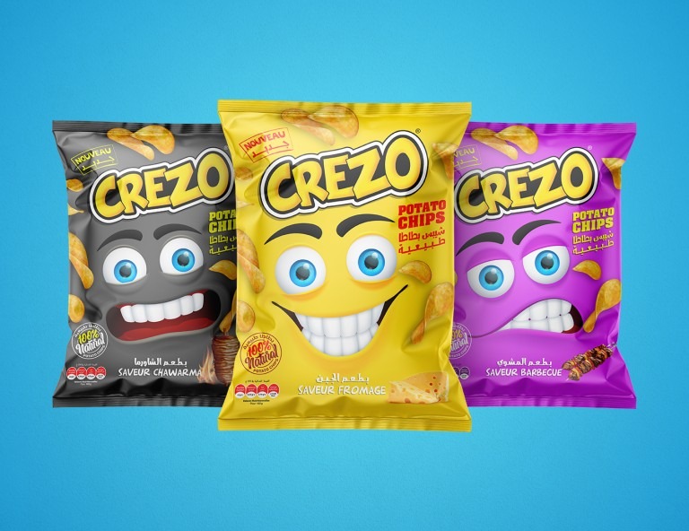 Crezo Chips Packaging Design - World Brand Design Society