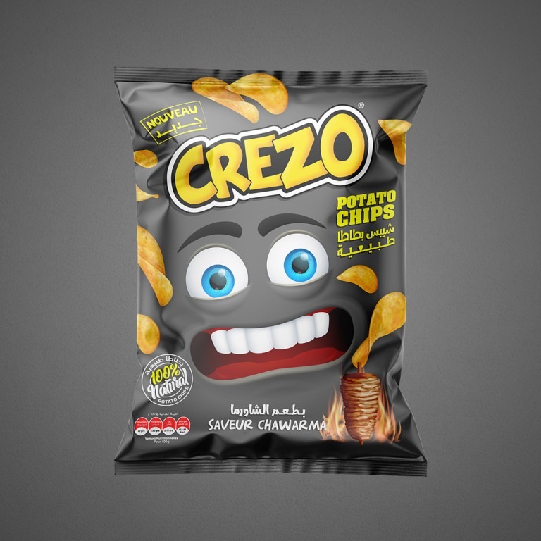 Crezo Chips Packaging Design - World Brand Design Society