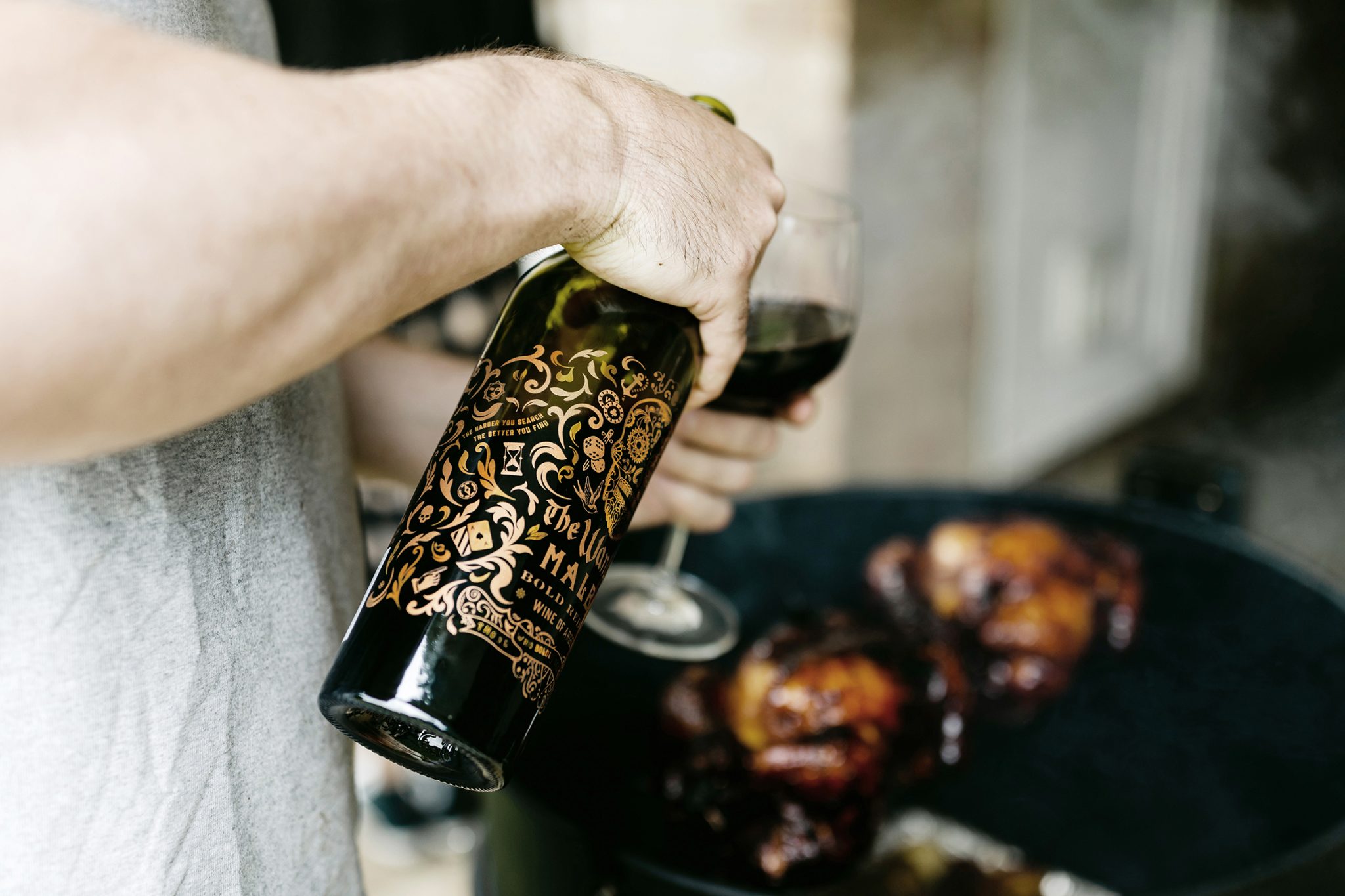 The Wanderer Malbec Wine Label Created by Miguel de Almeida Design ...