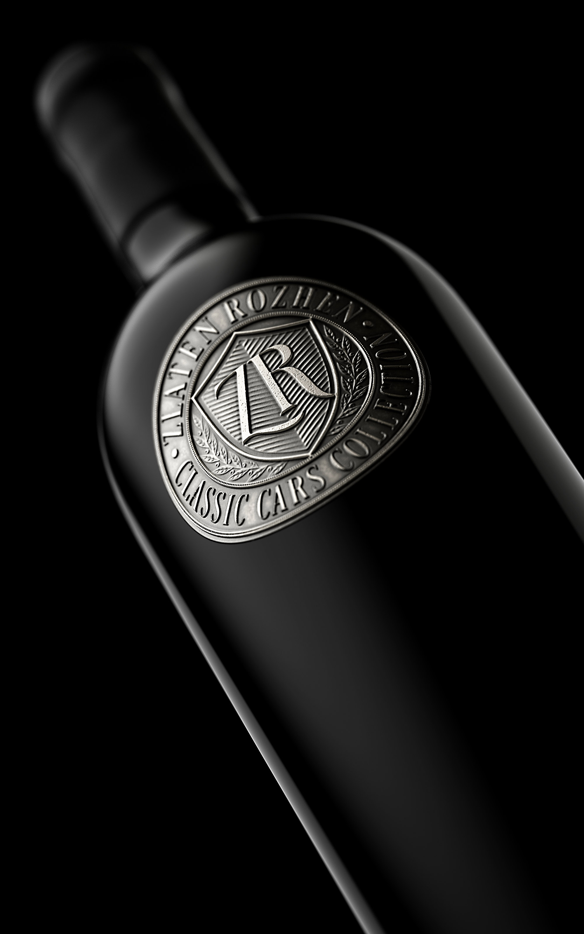 Premium Metal Wine Label Design By The Labelmaker World Brand Design