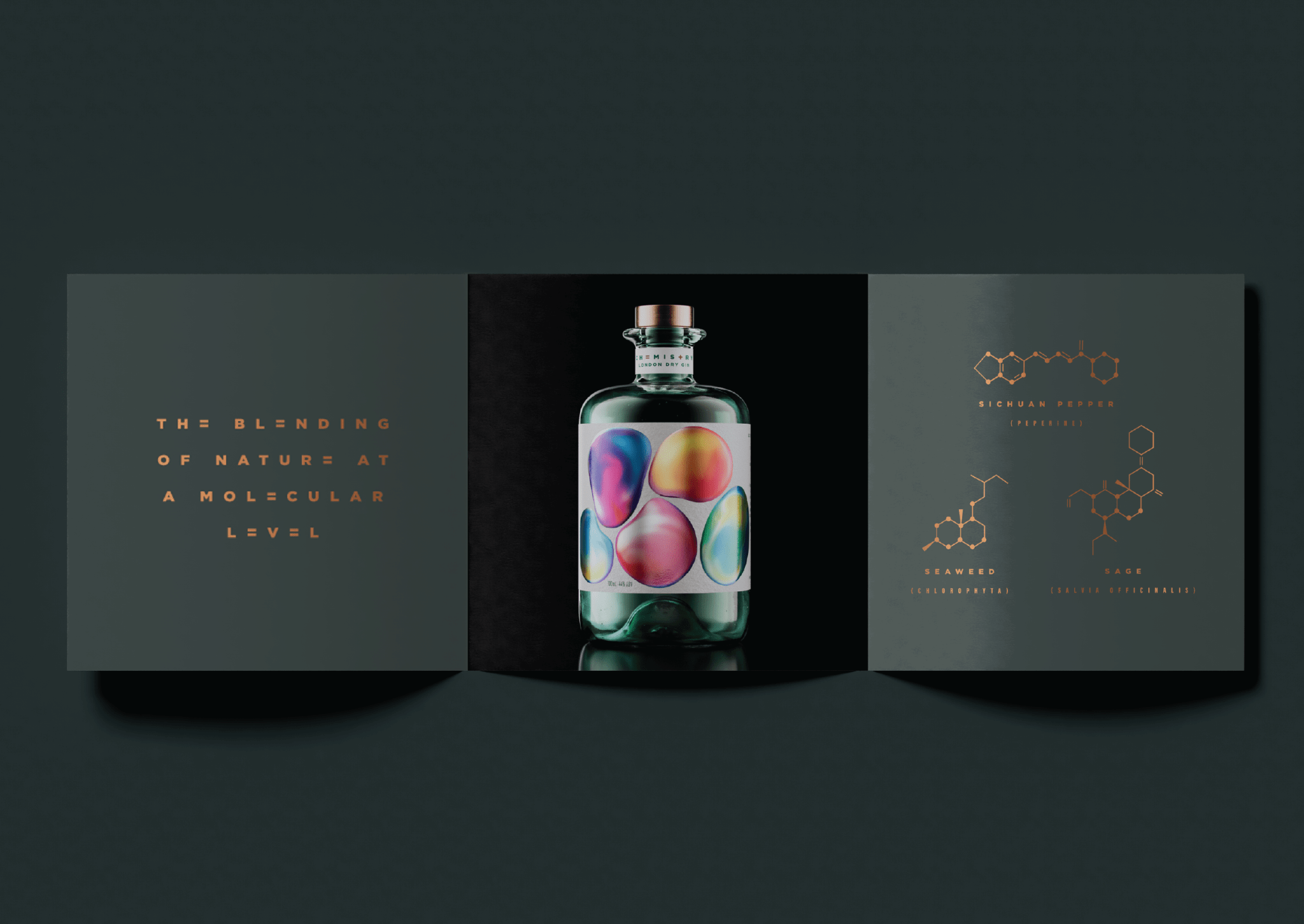 Chemistry Gin Packaging Design by SingleDouble - World Brand Design Society