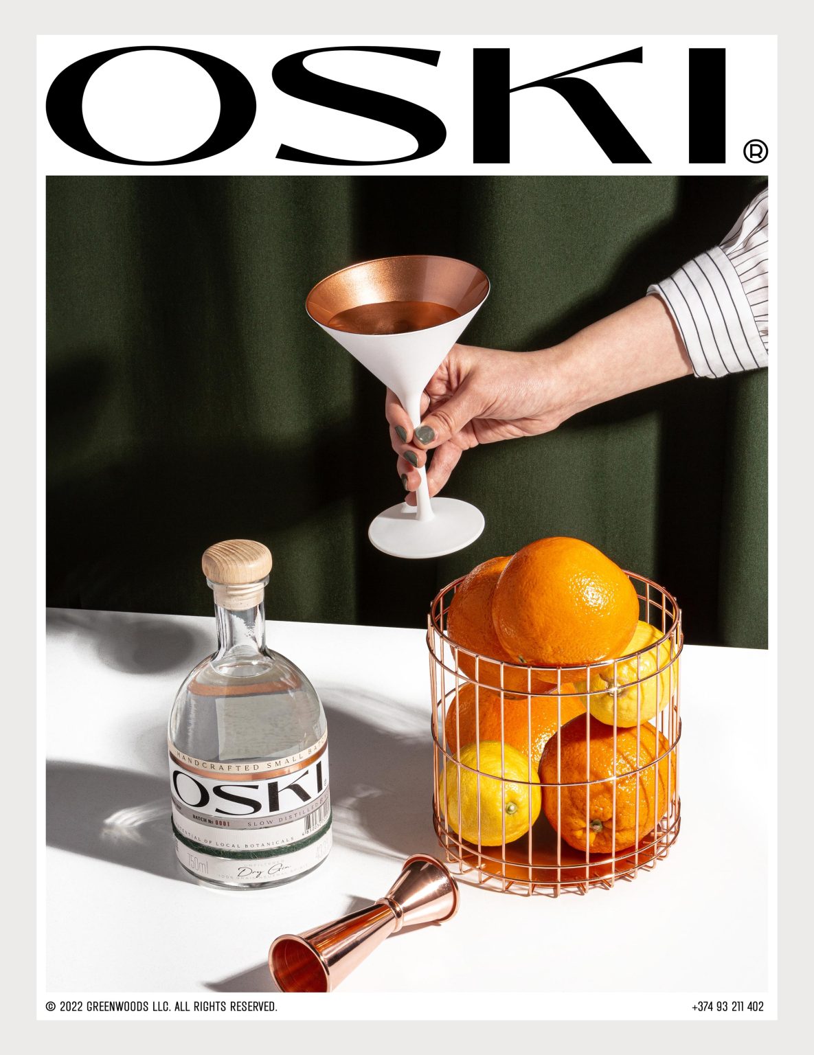 Oski- The Layered Gin by formascope Agency - World Brand Design Society