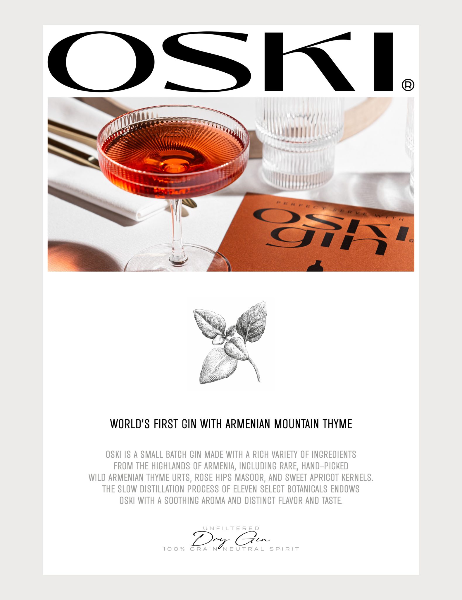 Oski- The Layered Gin by formascope Agency - World Brand Design Society