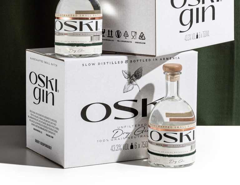 Oski- The Layered Gin by formascope Agency - World Brand Design Society