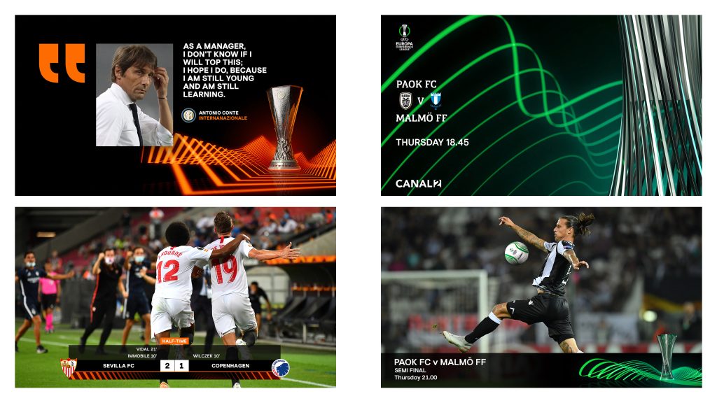 UEFA Europa League and UEFA Europa Conference League Brand Redesign ...