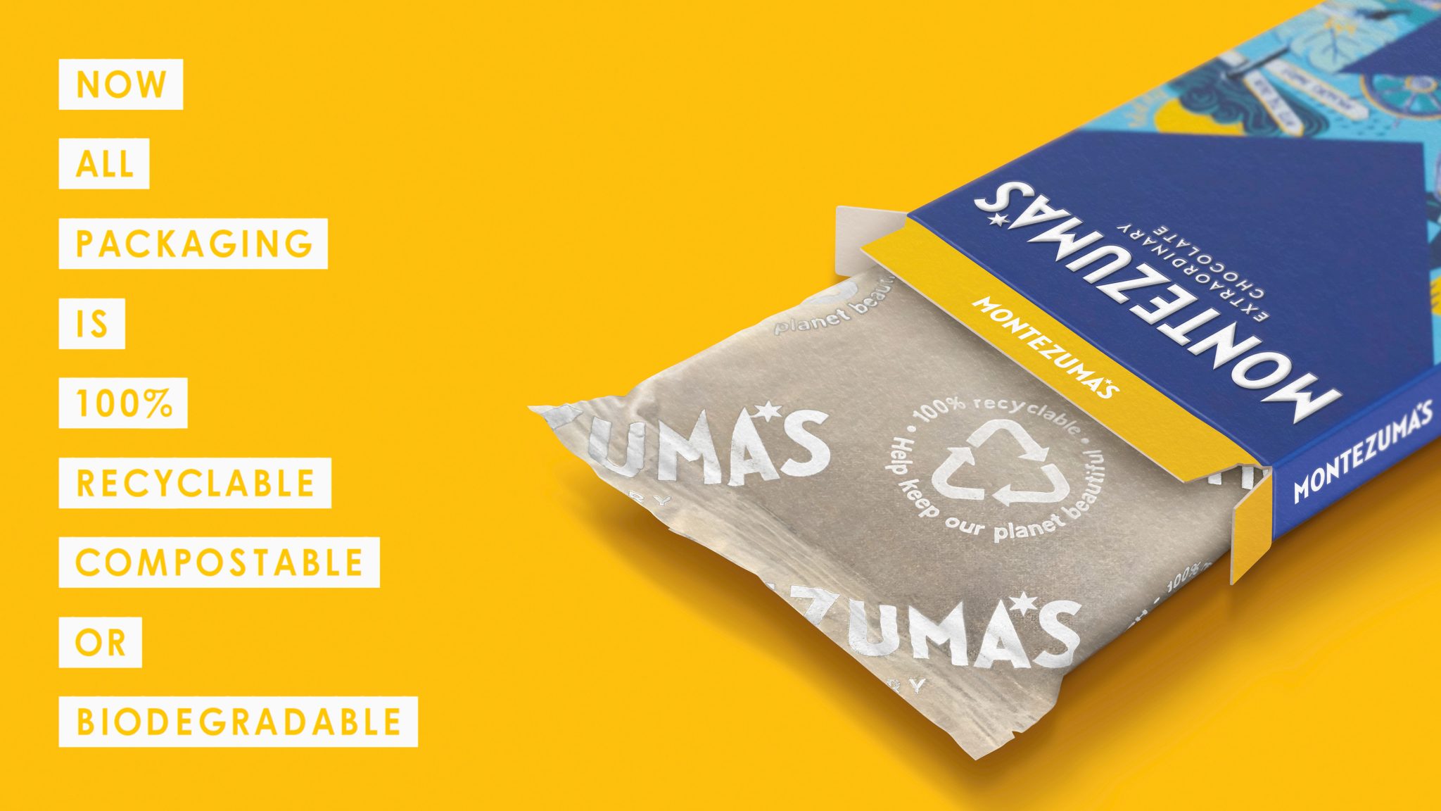 Montezuma's Chocolate Packaging Redesign - A Big Chunk of Cheeky ...