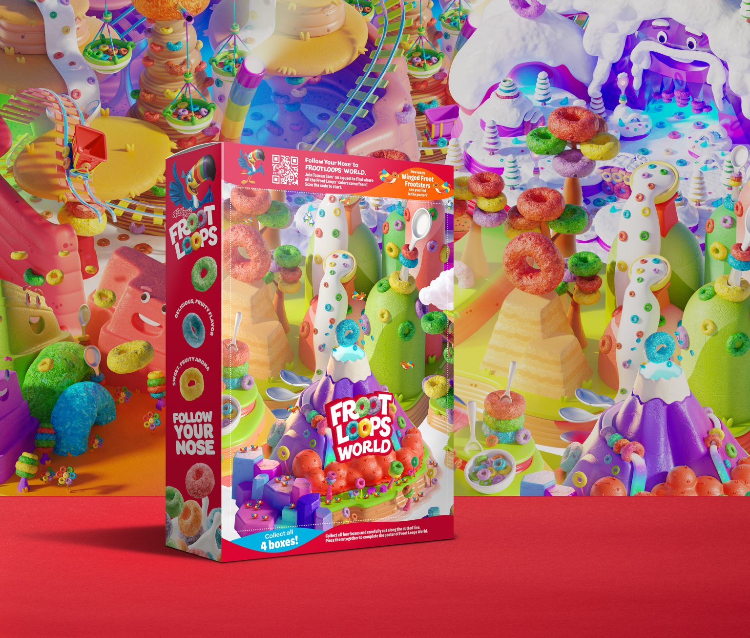 Froot Loops Redesign Packaging Redesign - World Brand Design Society