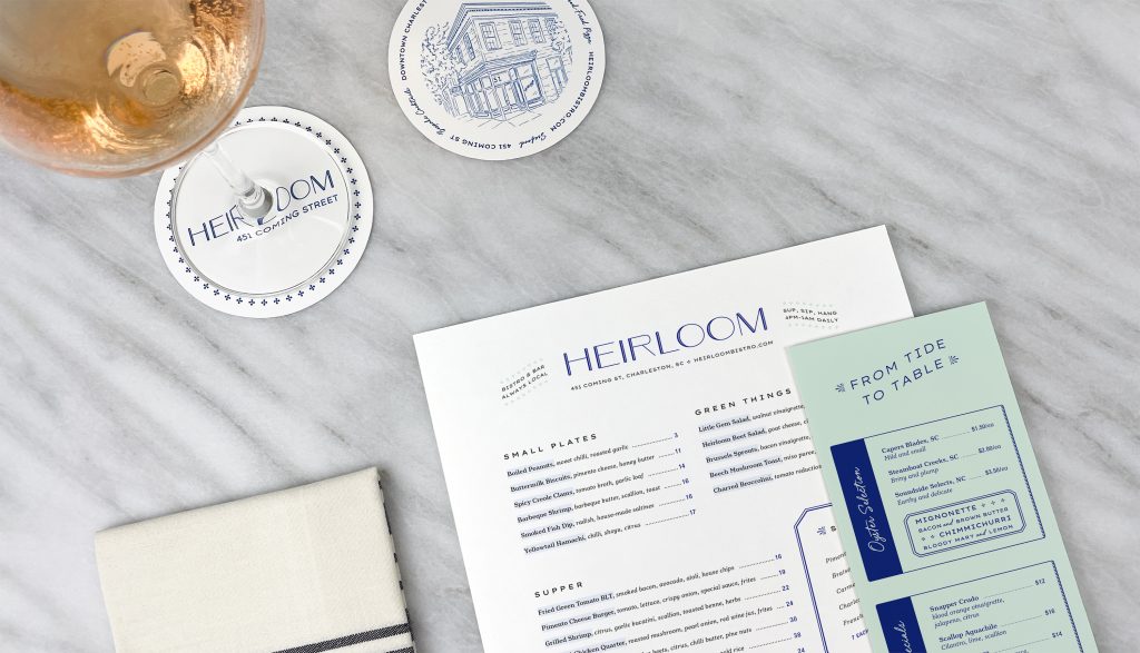Heirloom Restaurant Branding - World Brand Design Society