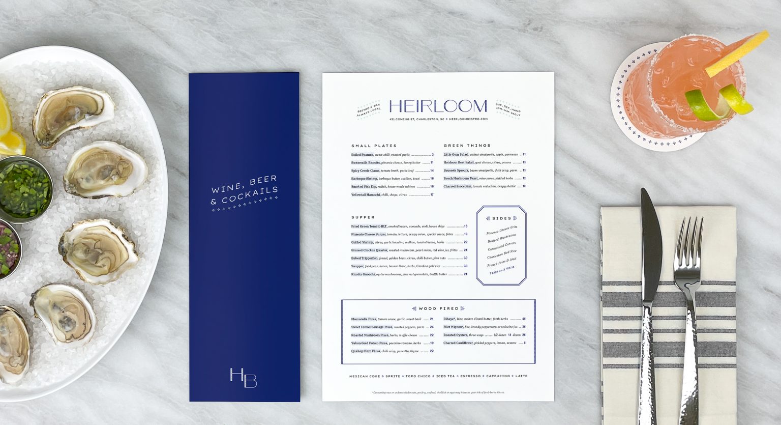 Heirloom Restaurant Branding - World Brand Design Society