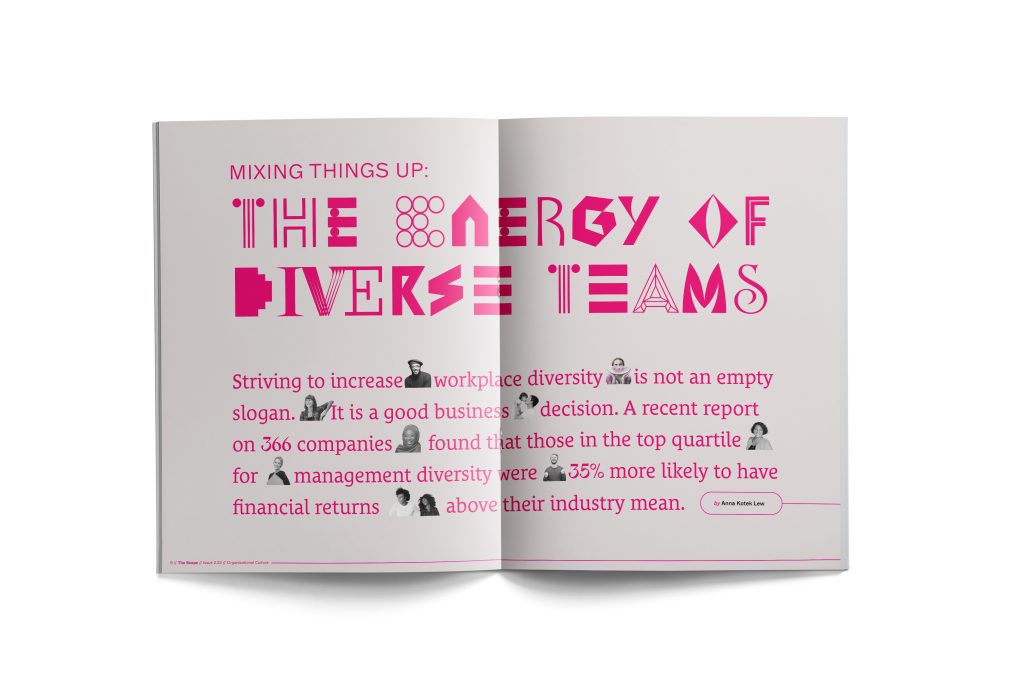 The Scope Graphic Design for Publication - World Brand Design Society